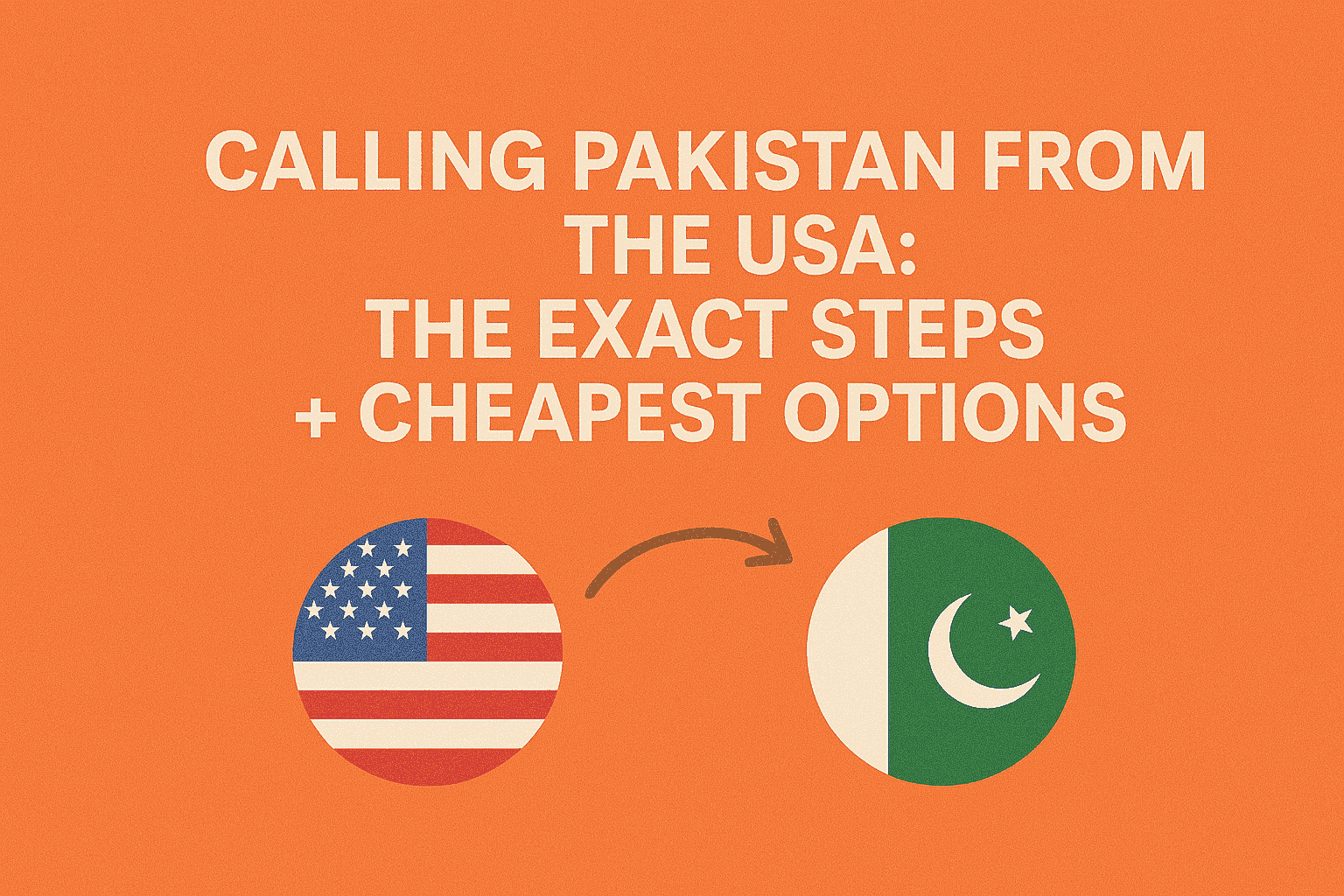 How to Call Pakistan from the USA: Save & Connect Fast